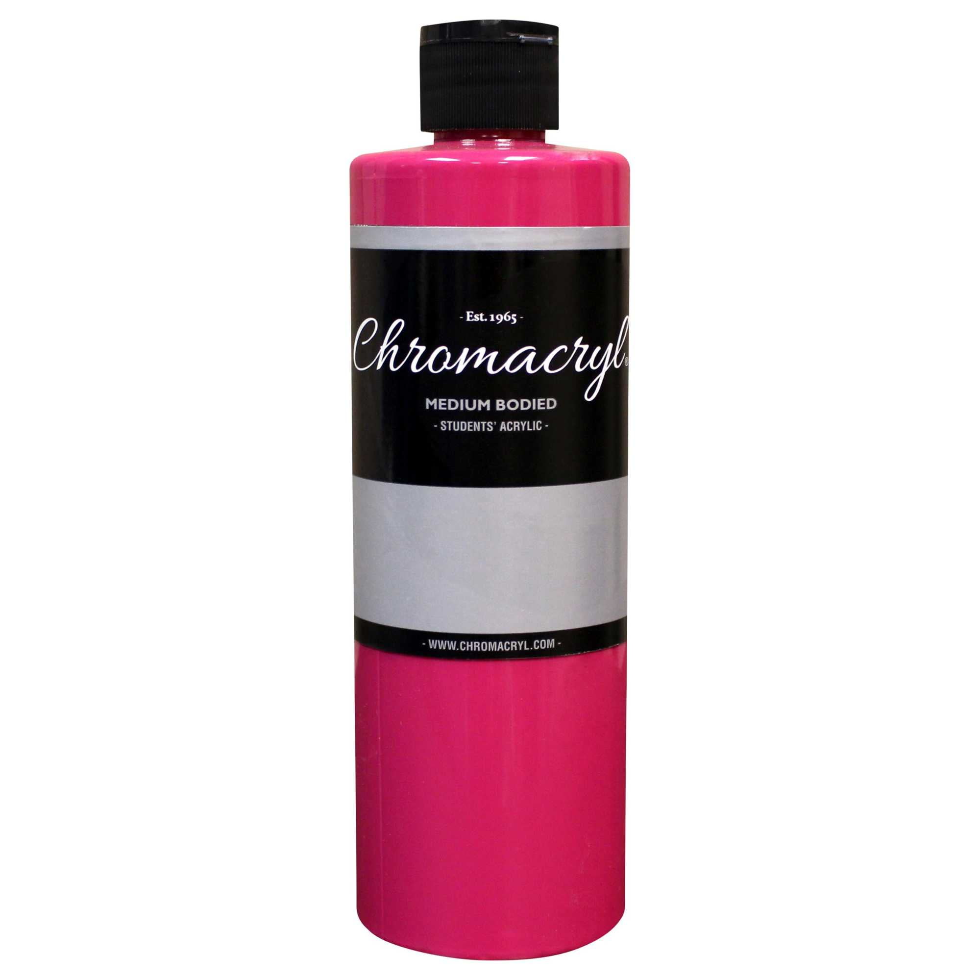 Chromacryl Premium Students Acrylic Paint, Pint, Magenta - Walmart.com