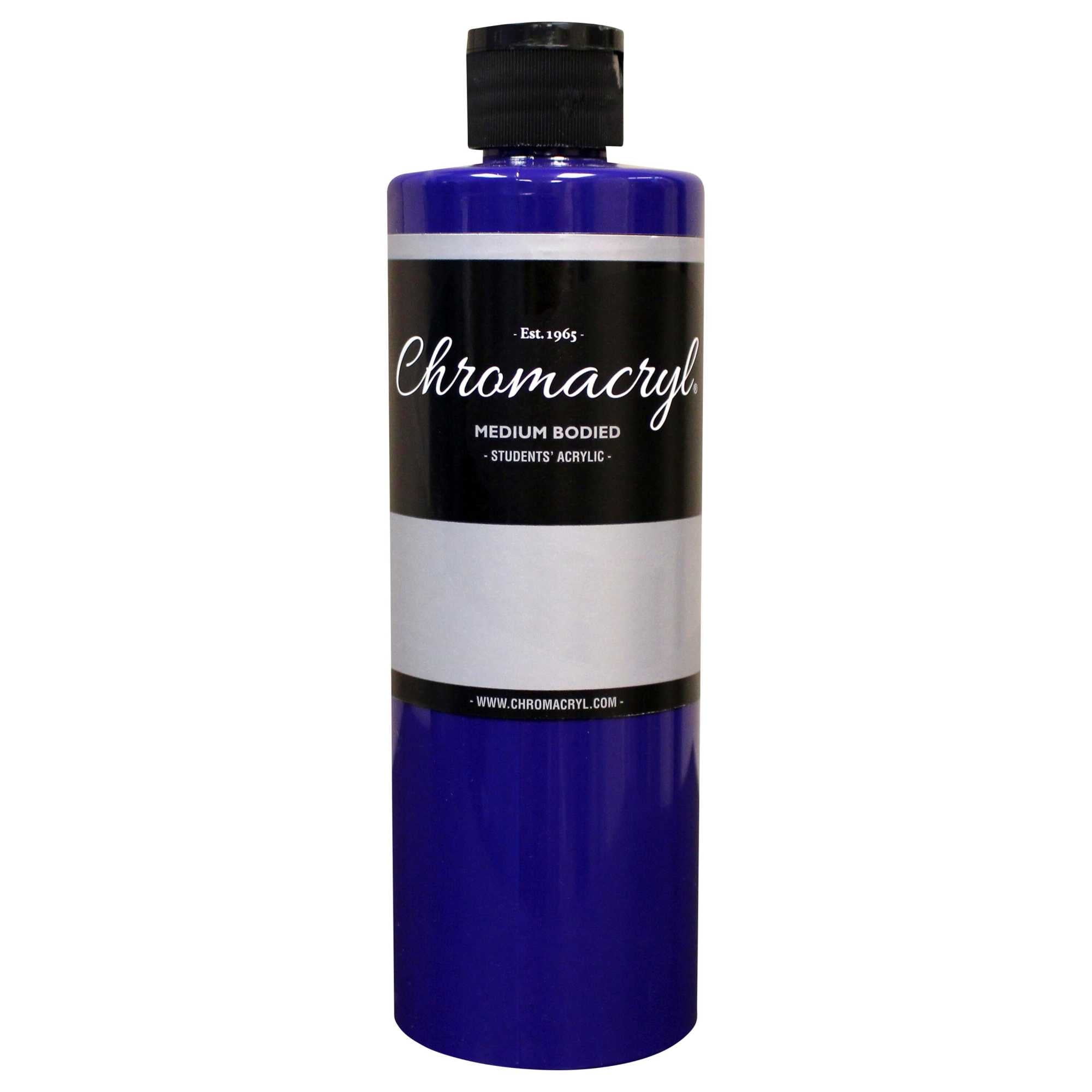 Chromacryl Premium Students Acrylic Paint, Pint, Warm Blue - Walmart.com