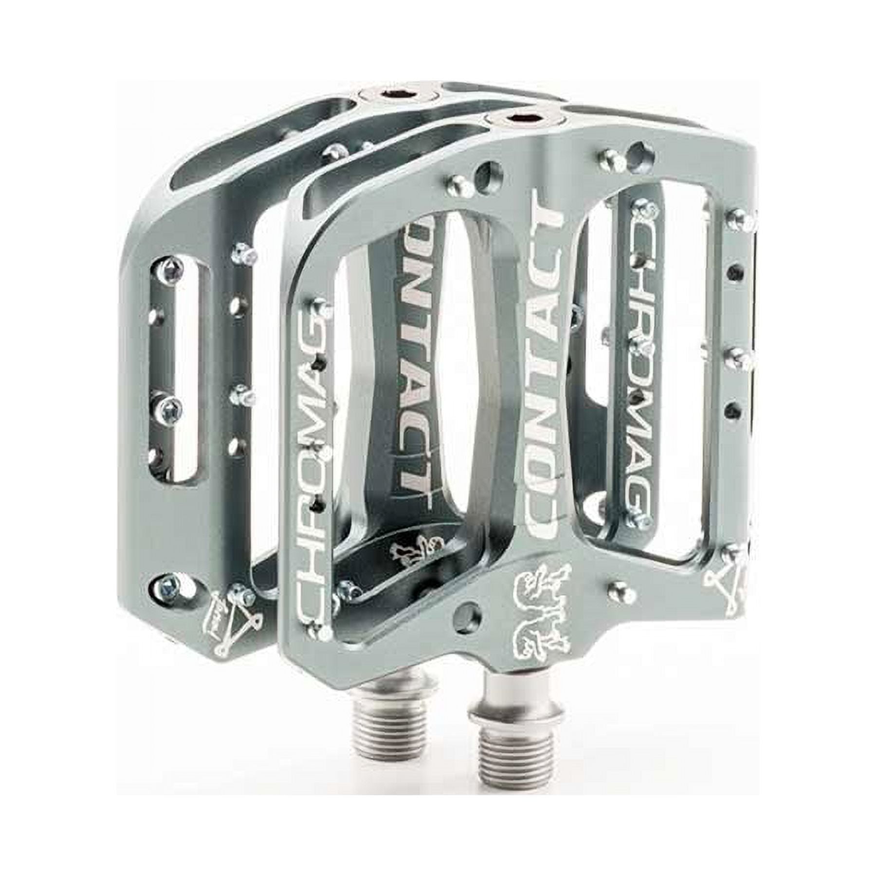 Chromag Contact Platform Pedals 9/16" Concave Alloy Body Tunable Pins ...