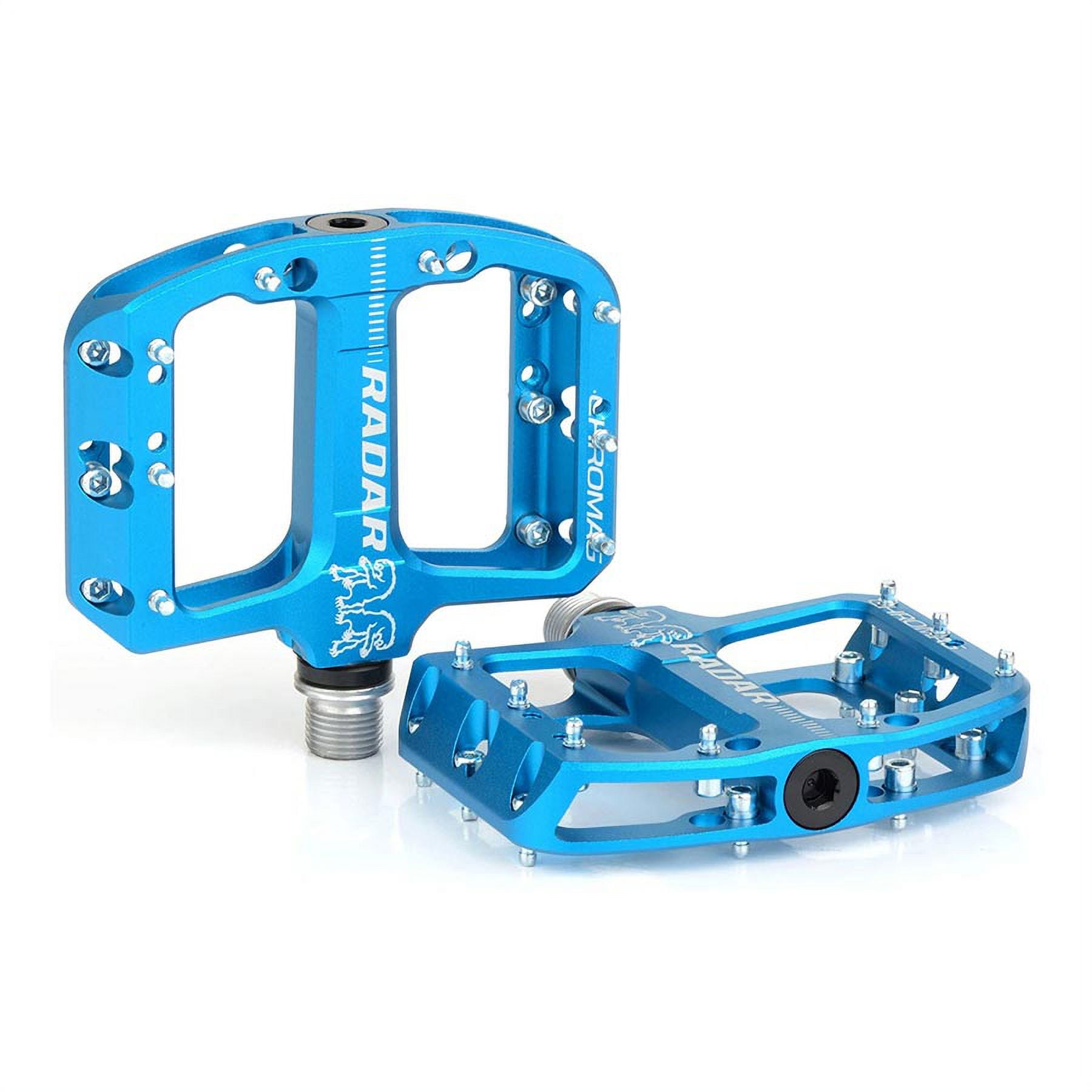 Chromag Radar Platform Pedals, Body: Aluminum, Spindle: Steel, 9/16 ...