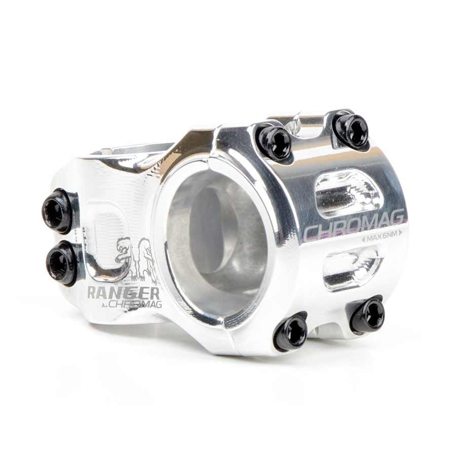 Chromag, Ranger V2, Stem, 1-1/8'', L: 70mm, 0°, Dia: 31.8mm, Silver ...