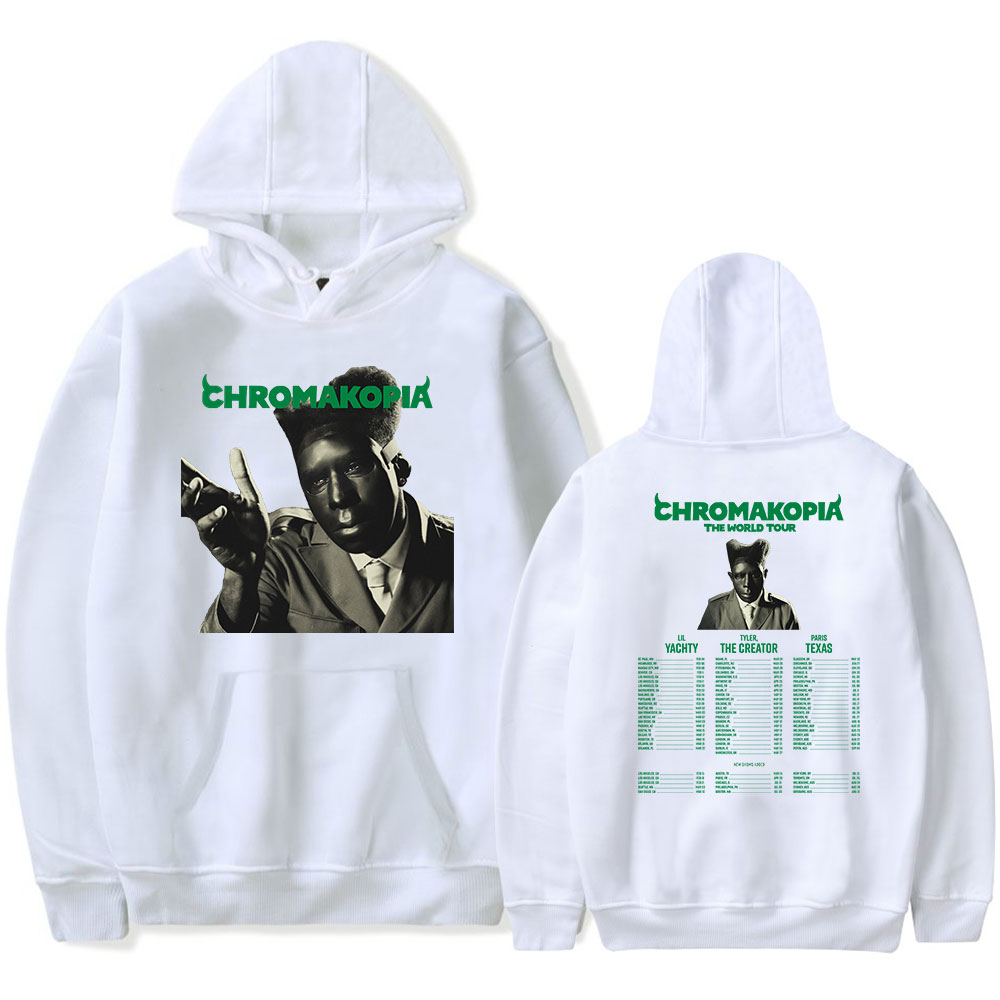 Chromakopia Merch Hoodie fashion unisex casual retro long sleeved ...