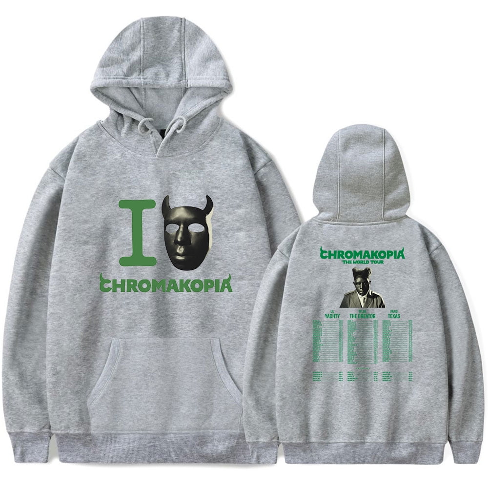 Chromakopia The World Tour Mask Merch Hoodie Men/Women Winter Long ...