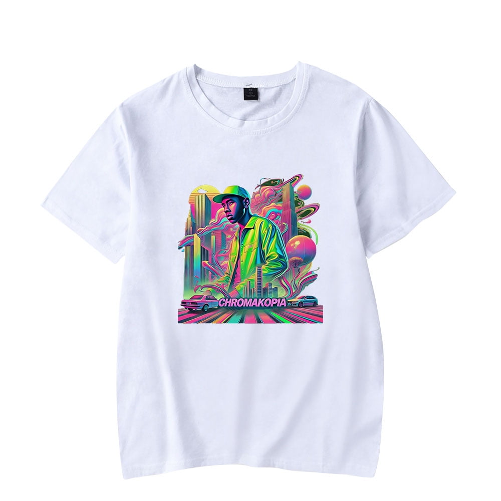 Chromakopia The World Tour T-Shirt Merch Summer For Women/Men Unisex ...