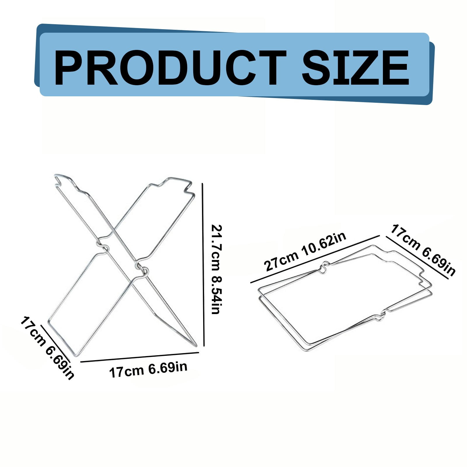 Chromalune Trash Bag Holder Garbage Storage Rack Foldable Portable ...