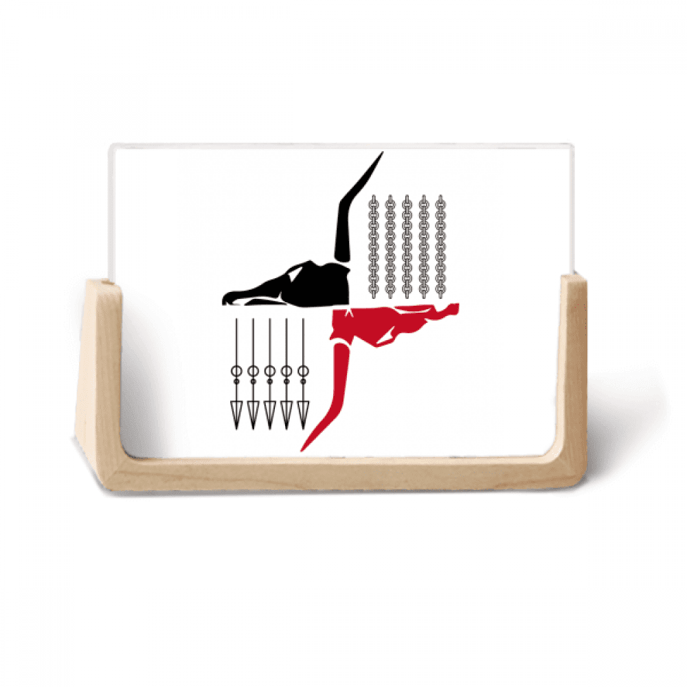 Chromatic Aberration Arrows Chains Photo Wooden Photo Frame Tabletop ...