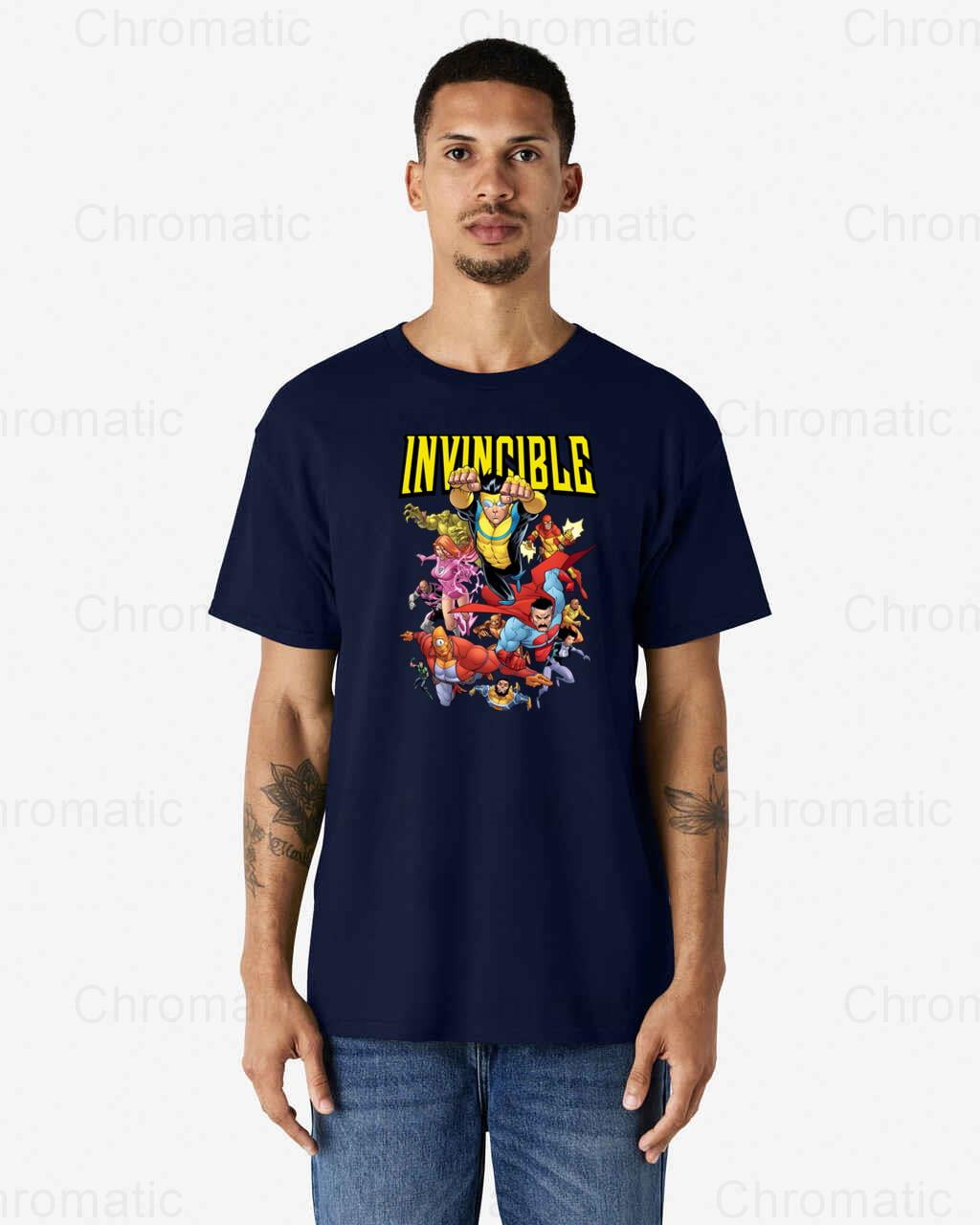 Chromatic Cartoon Universe Invincible Omni-Man Geeky T Shirt, for men ...