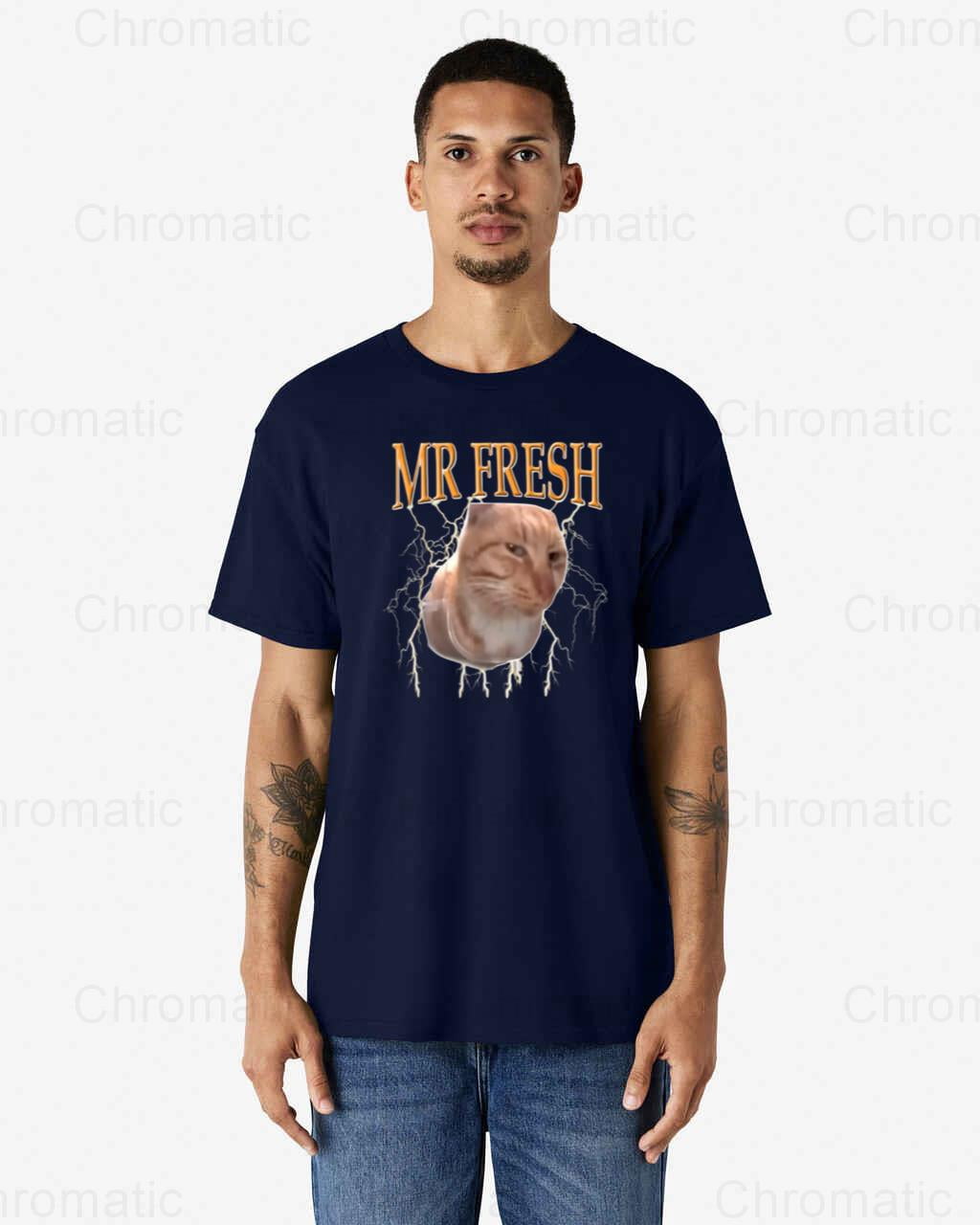 Chromatic Certified Freak Funny Cat Lover T Shirt, for men & women, up ...