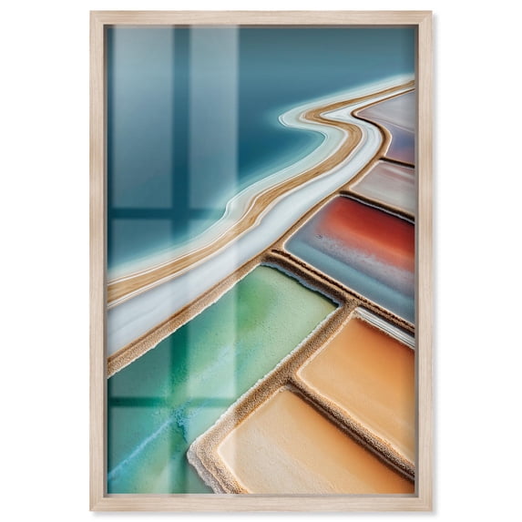 Chromatic Fields II Shadowbox Print Living Room Wall Art by Art Remedy ...