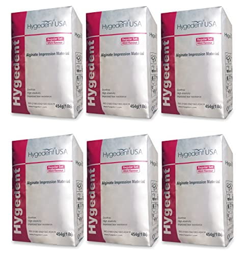 Chromatic Regular Set Alginate Material Molding Powder (Pack of 6 ...