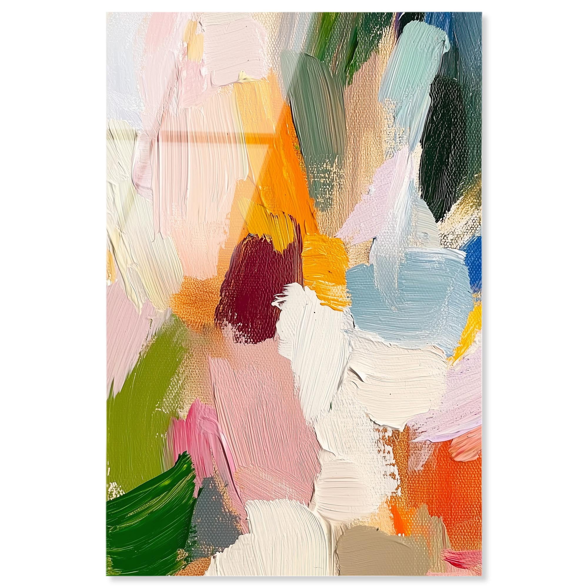 Chromatic Surge IV Acrylic Colorful Abstracts by Art Remedy, Ready to ...