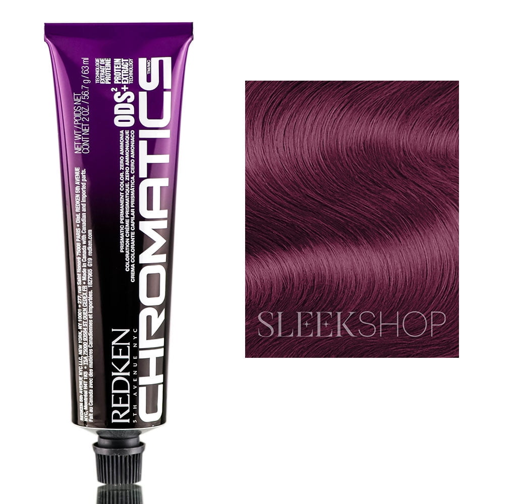 Redken Chromatics Prismatic 4Rv Red/Violet Hair Color for Unisex - 2 oz ...