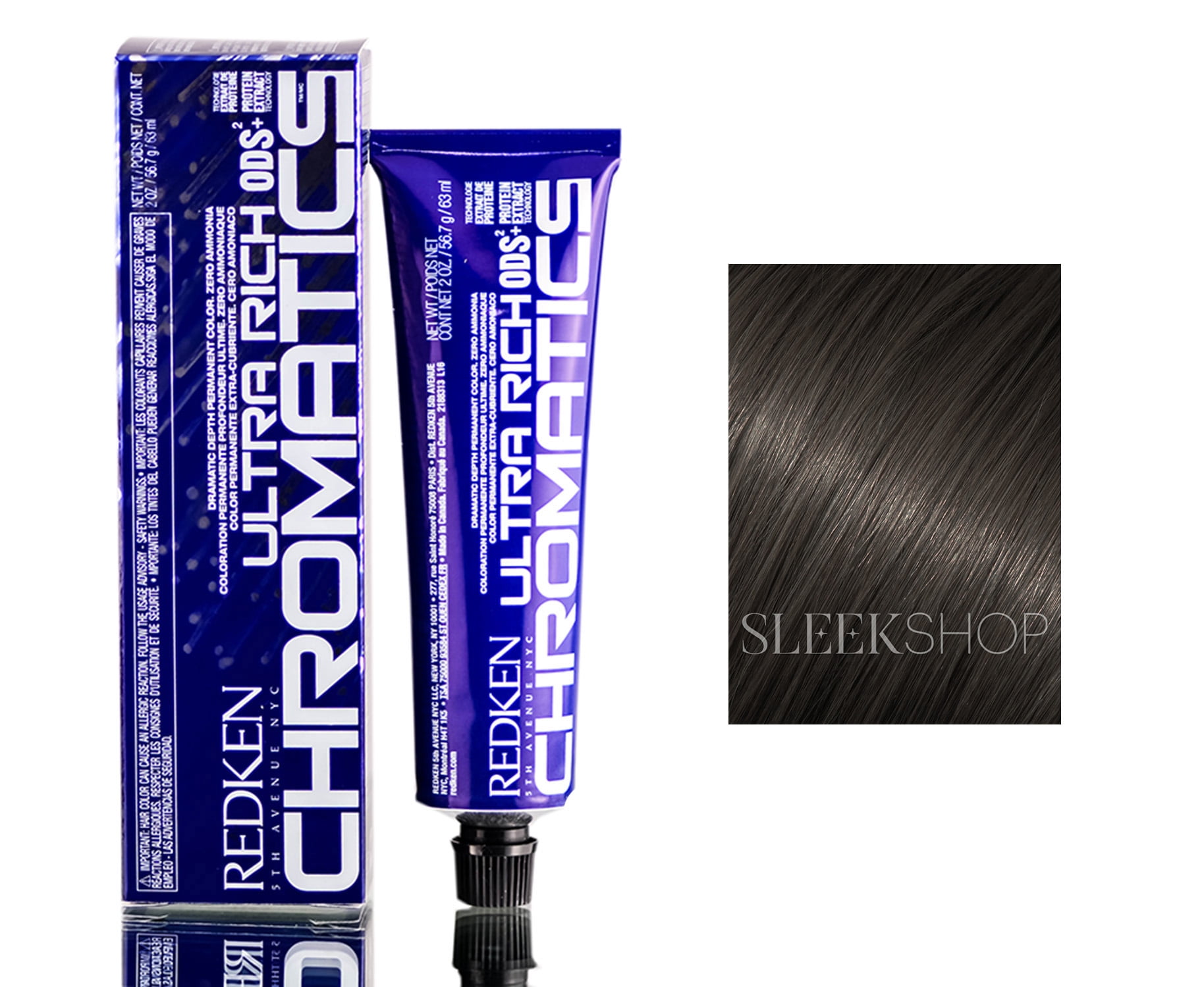 Redken Chromatics Ultra Rich 6Na - 6.01 Natural Ash Hair Color, Ammonia ...