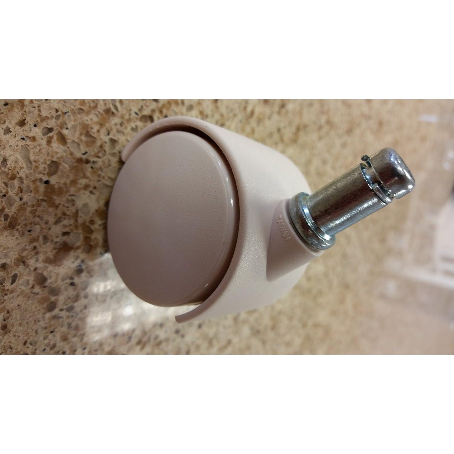 Chromcraft Casters in Almond / Sand (Set of 4) - Walmart.com