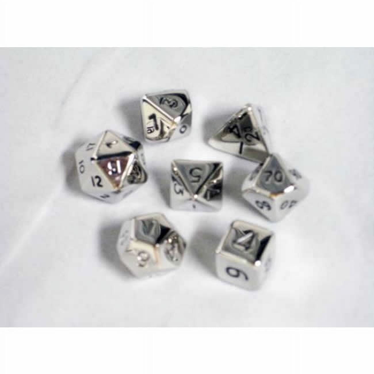 Chrome 12mm Dwarven Stones (7) Crystal Caste - Walmart.com