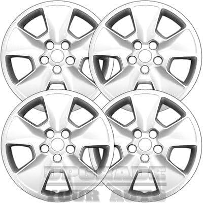 Chrome 17' Clip-On Hubcaps Wheel Covers for Ford Explorer 2011-2015 ...