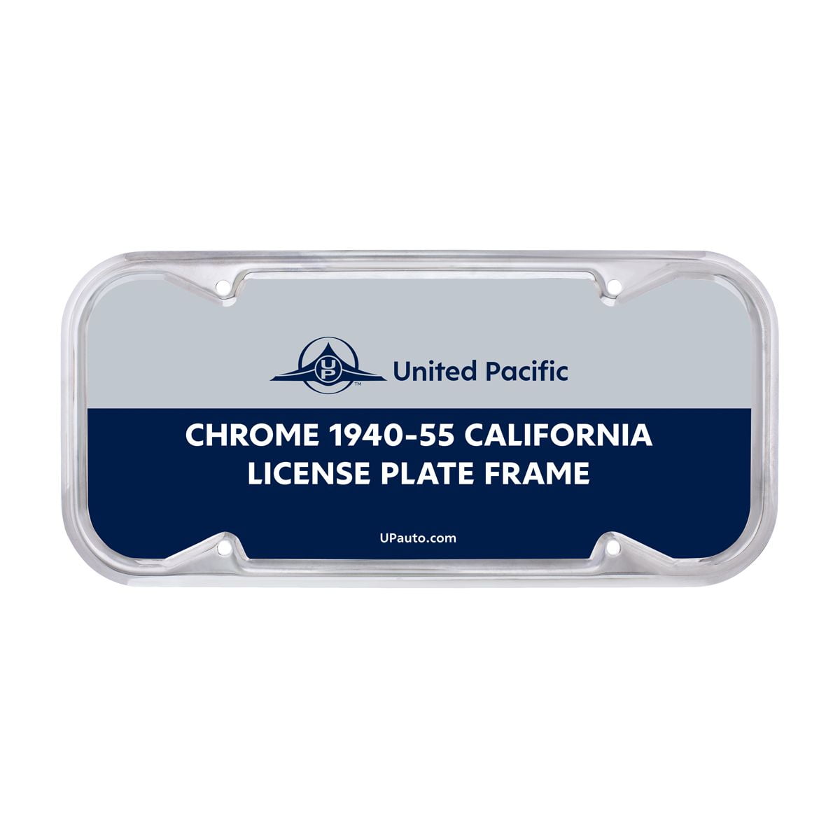 Chrome 1940-55 California License Plate Frame - Walmart.com
