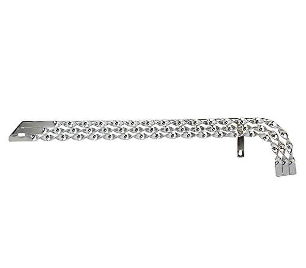 Chrome 26" Triple Flat Twisted Bike Chain Guard. Bike Chain Guard ...