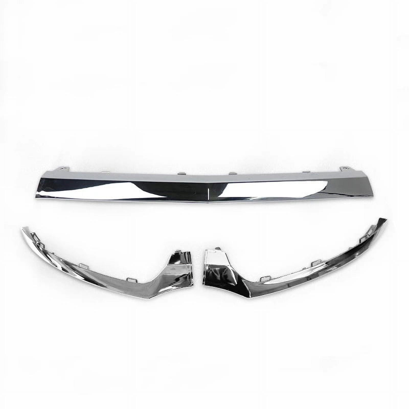 Chrome A set-Chrome Front Bumper for Mercedes-Benz C-Class W205, Body ...