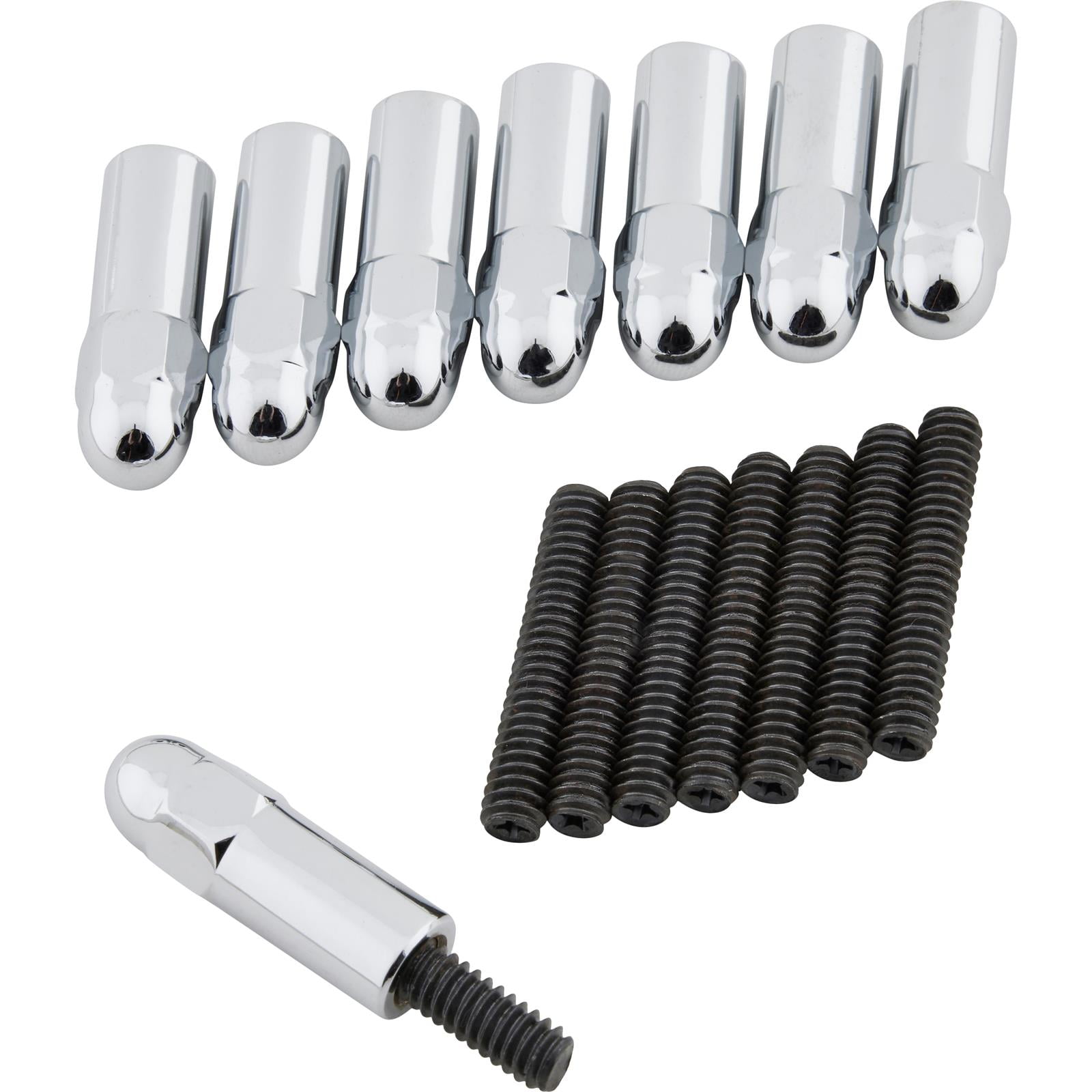 Chrome Acorn Valve Cover Nuts, 1/4-20 x 1-3/8 Inch - Walmart.com