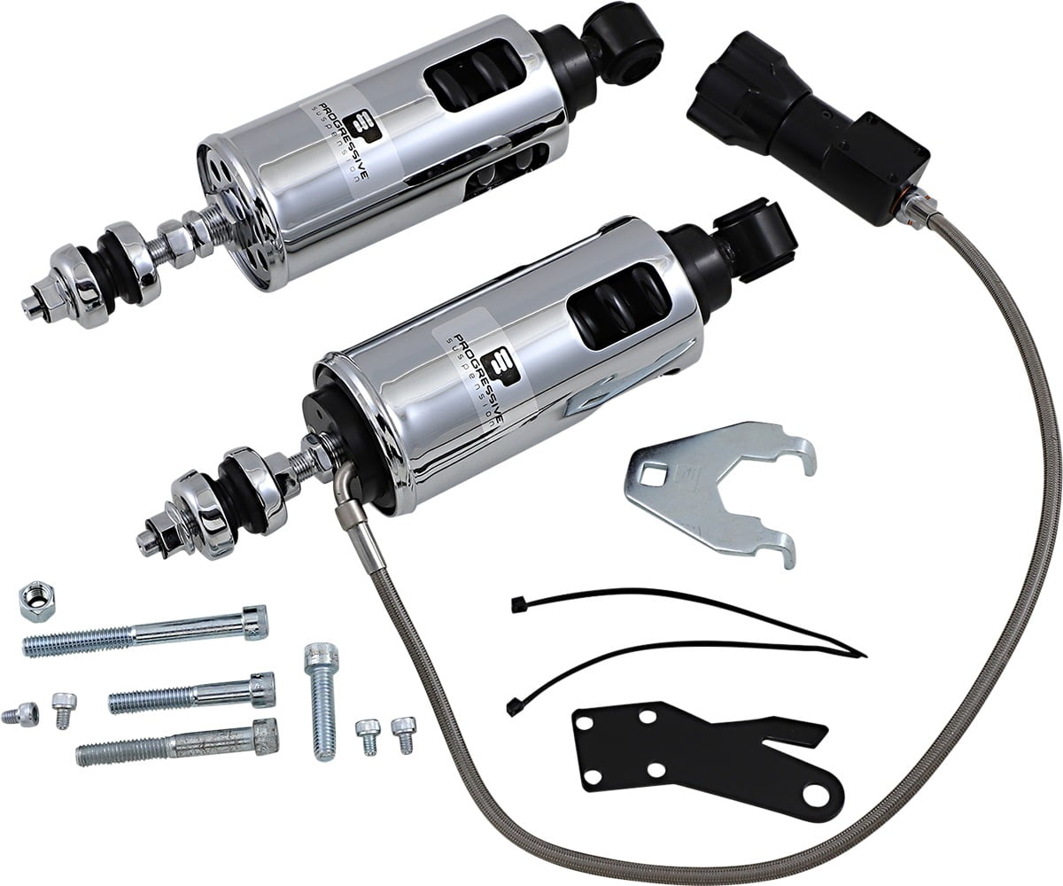 Chrome Adjustable Heavy Duty Rear Suspension Shock - Walmart.com