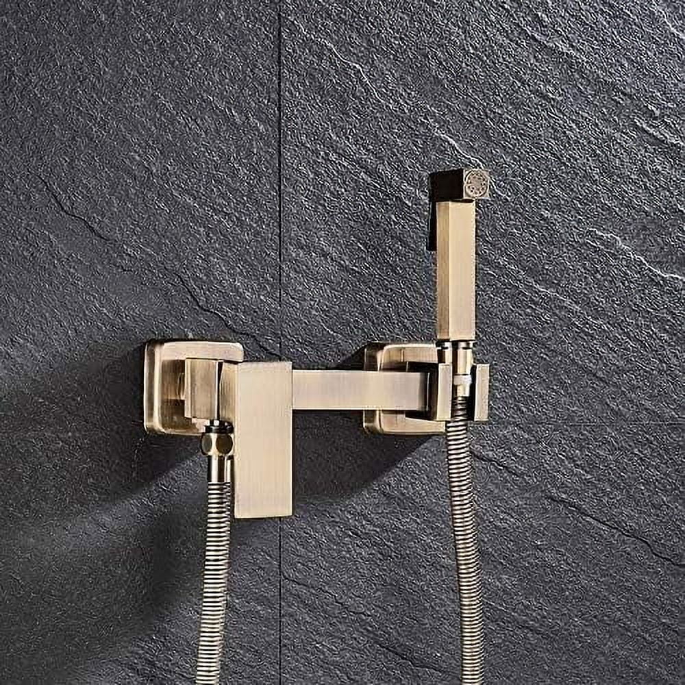 Chrome/Antique Bronze Bidet Shower Faucets Brass Hygienic Shower Spray ...