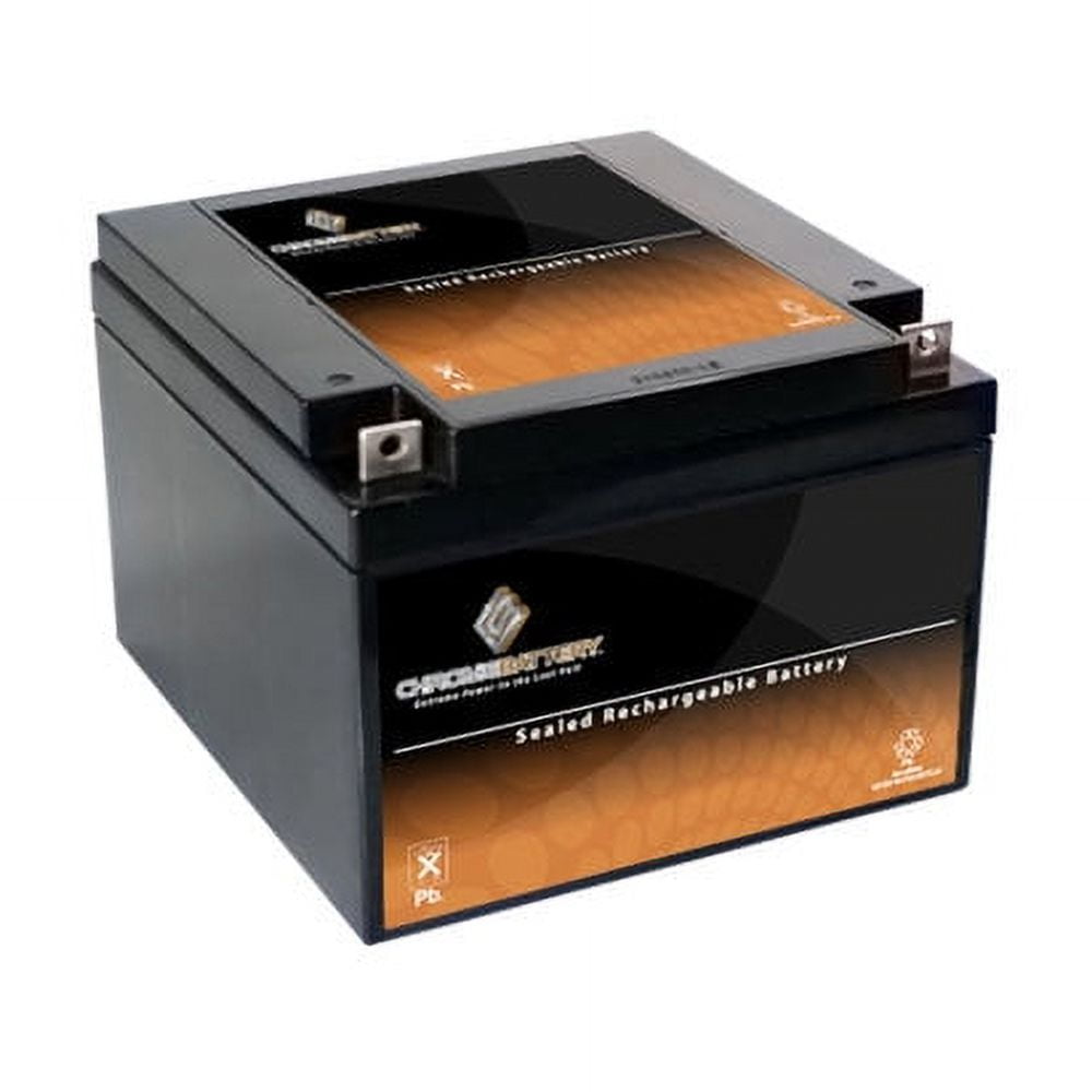 Chrome Battery 12V (12 Volt) (12 Volt) 24Ah Sealed Lead Acid (SLA ...