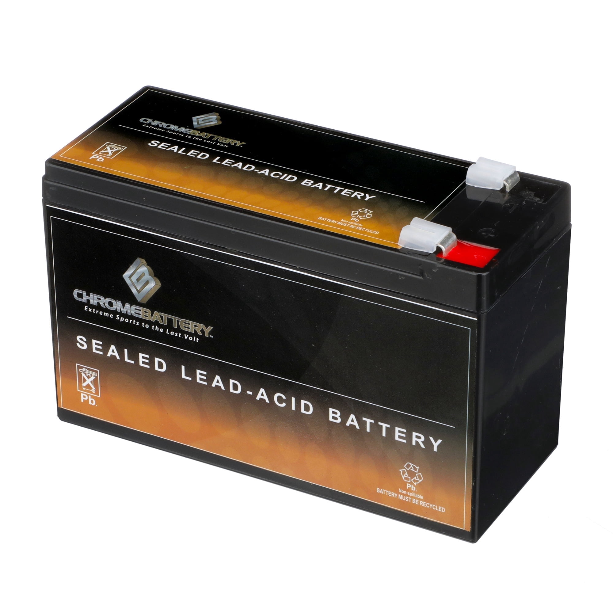 Chrome Battery 12V 9Ah SLA Battery for Motorcycles and Utility Scooters ...