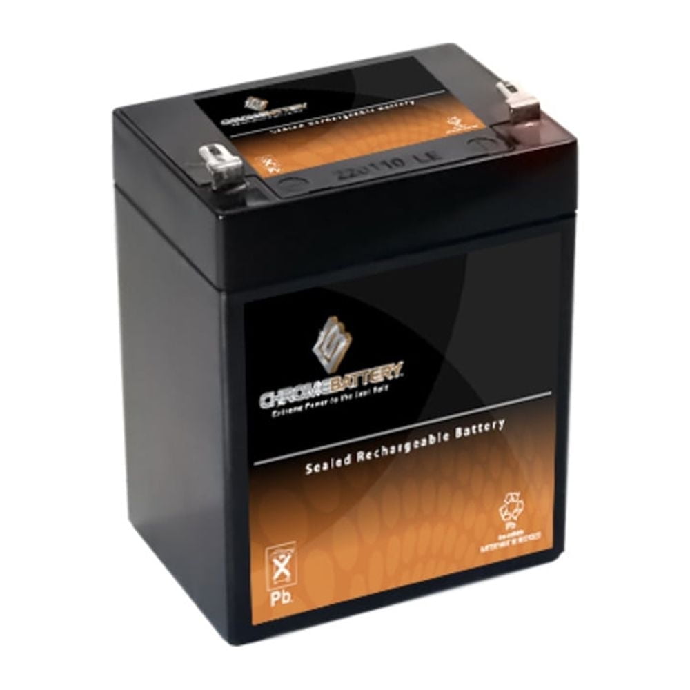 Chrome Battery New 12V (12 Volt) (12 Volt) 2.9Ah Battery replaces Ps ...