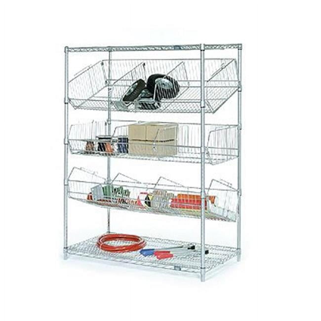 Chrome Bin Pick Rack 63 x 48 x 24 in. - Walmart.com