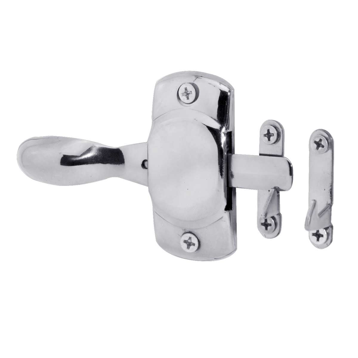Chrome Brass Hoosier Icebox Latch Left Cupboard Latches Renovators ...