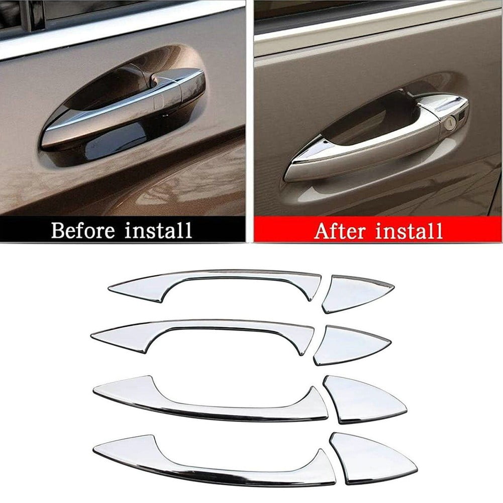 Chrome Car Door Handle Cover For Mercedes-Benz E GLK ML CLA C-Class ...
