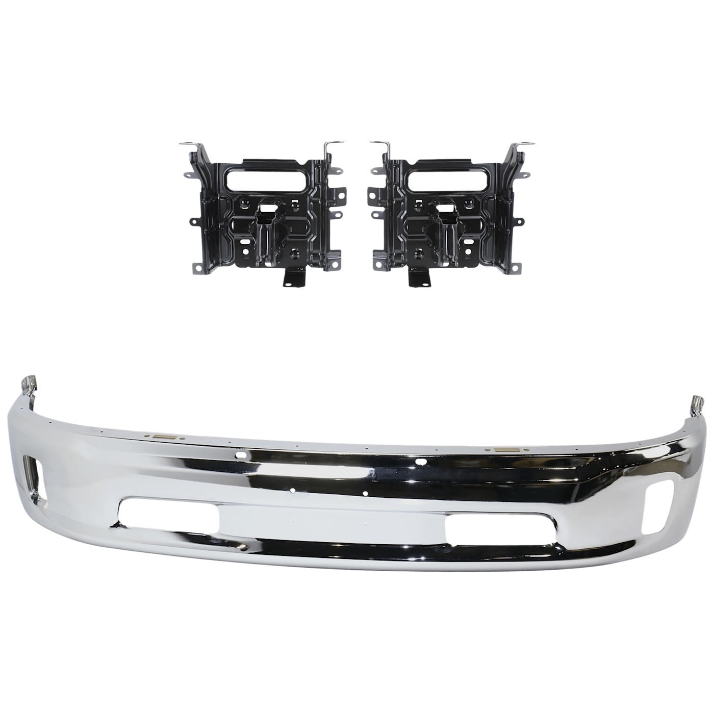 Chrome Chrome Finish for Ram 1500 for Classic 2019-2023 Bumper Face ...