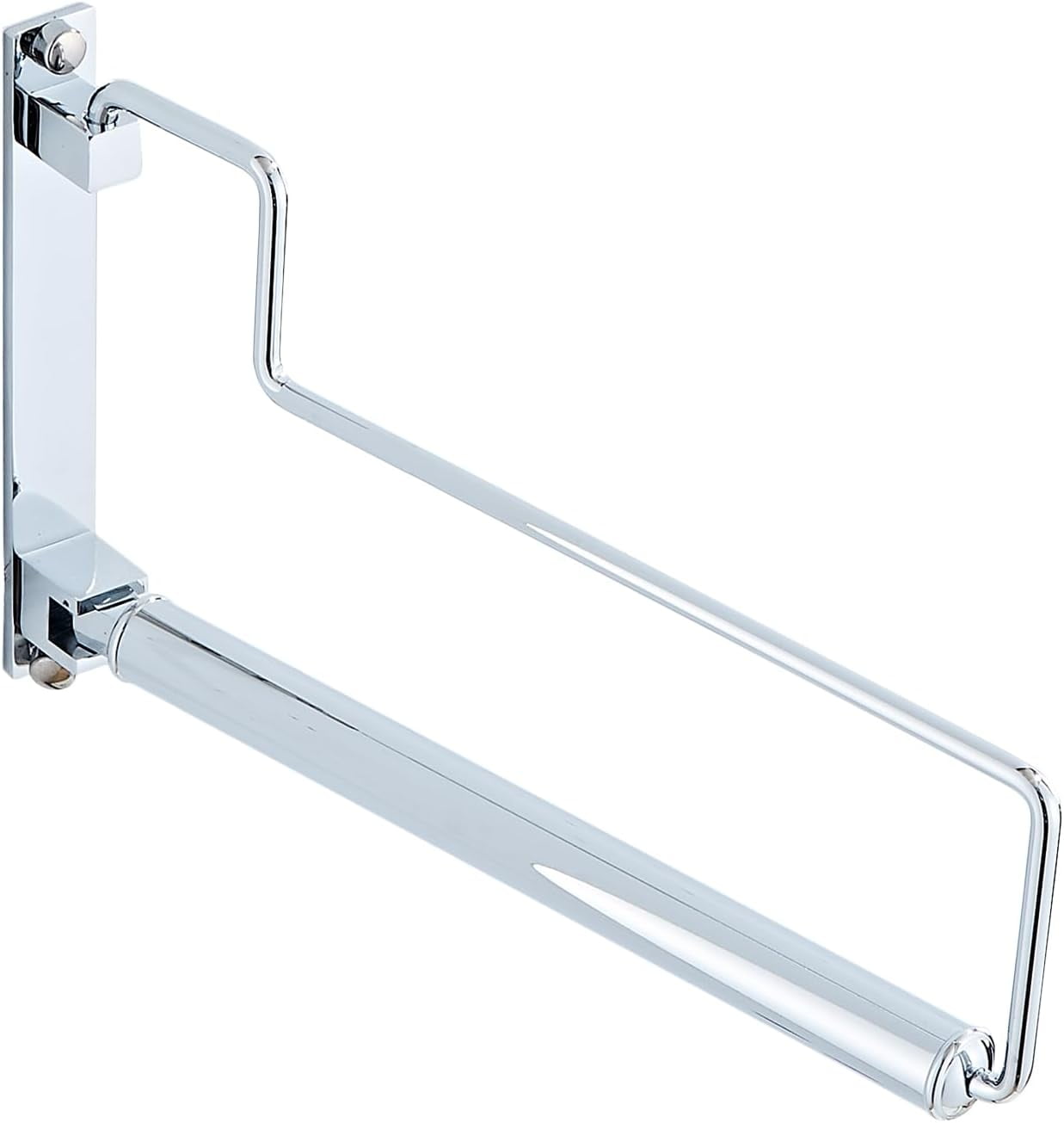 Chrome Clothes Drying Rack, Wall Mounted Swing Arm Hanger for Laundry ...