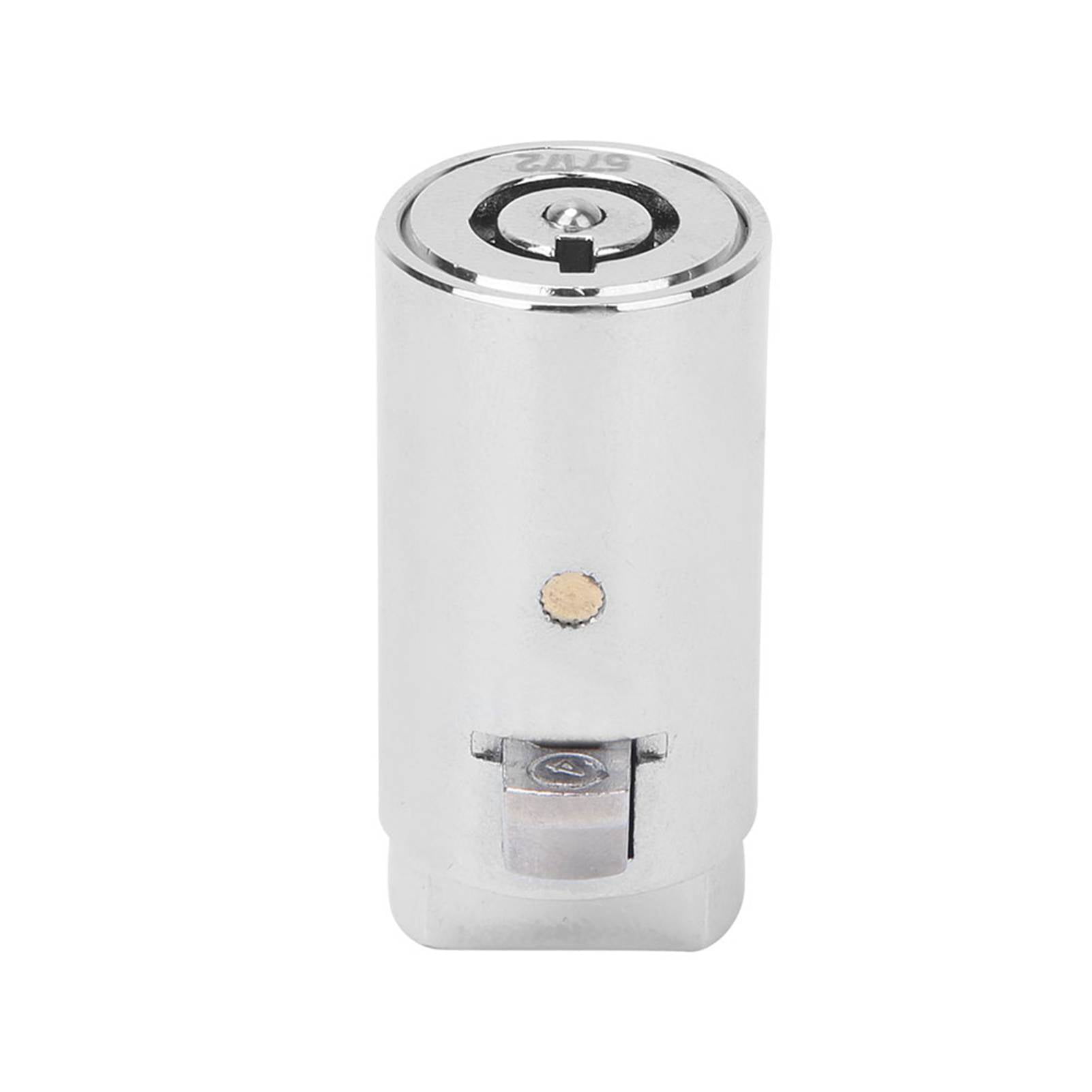 Chrome Color Vending Machine Lock Cylinder, Zinc Alloy Single Opening ...