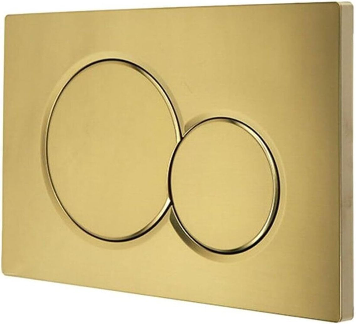 Chrome Dual-Flush Actuator Plate For Geberit Sigma01, Dual Flush Plate ...