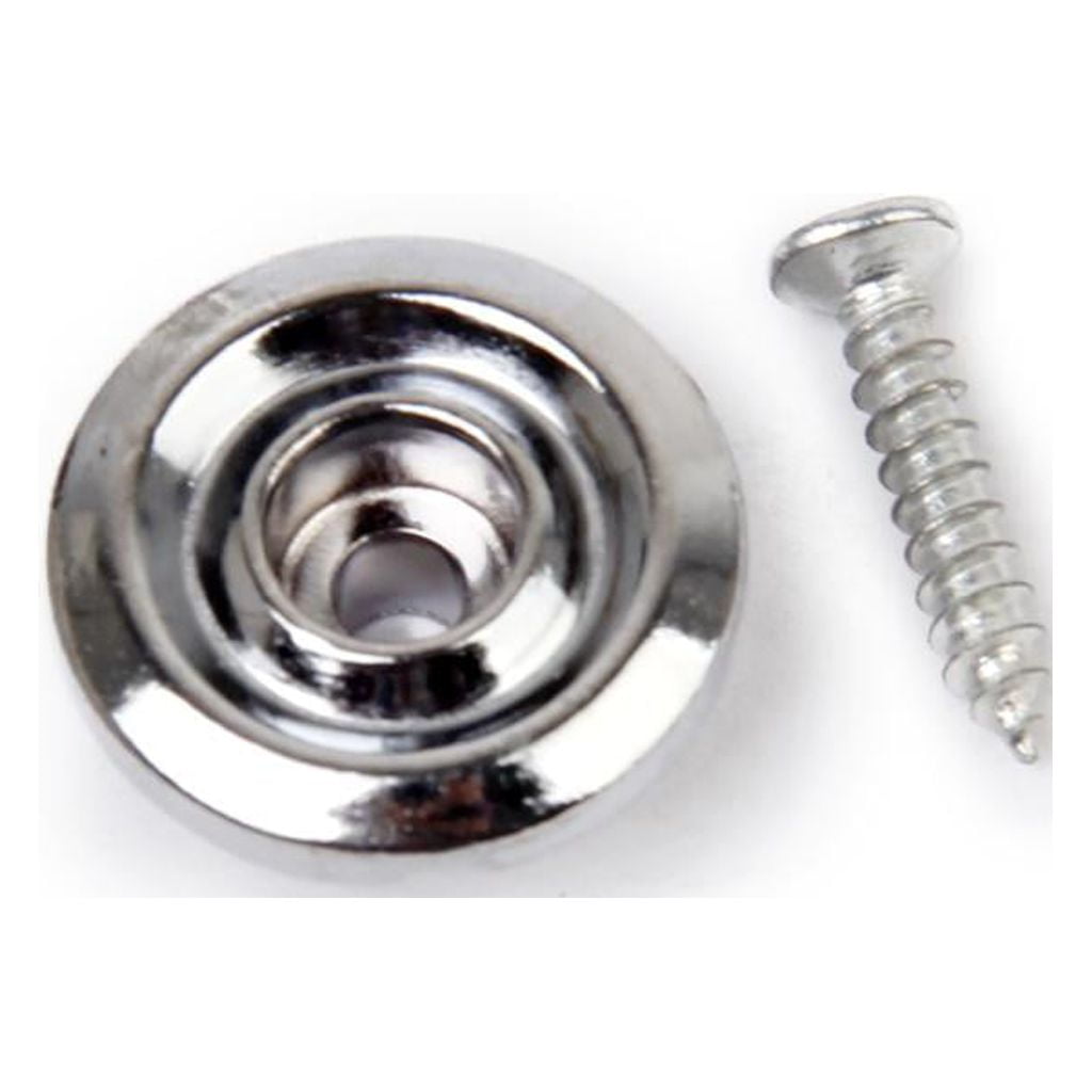Chrome Electric Bass Guitar String Retainer Chain Shafts Screws ...
