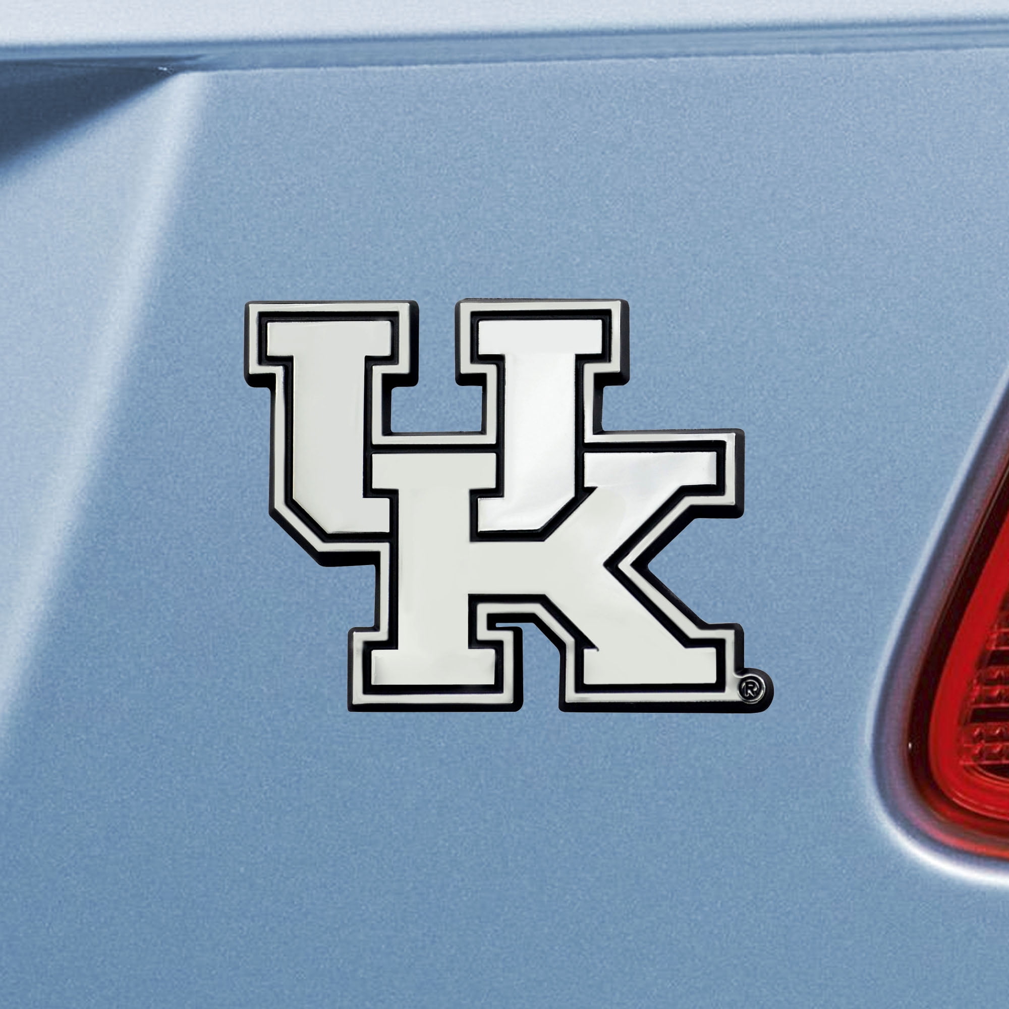 Chrome Emblem - Wildcats University of Kentucky 2"x3.2" - Walmart.com