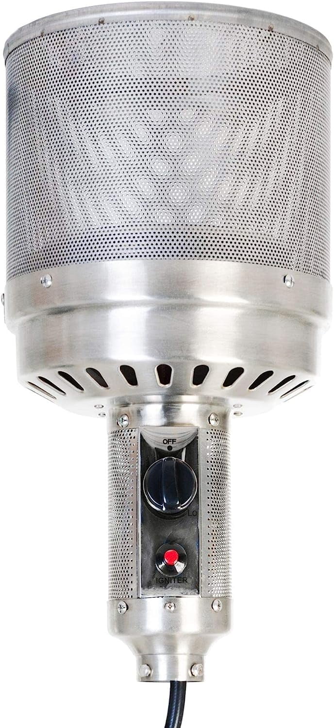 Chrome Finish Commercial Series Patio Heater Head Assembly - Walmart.com