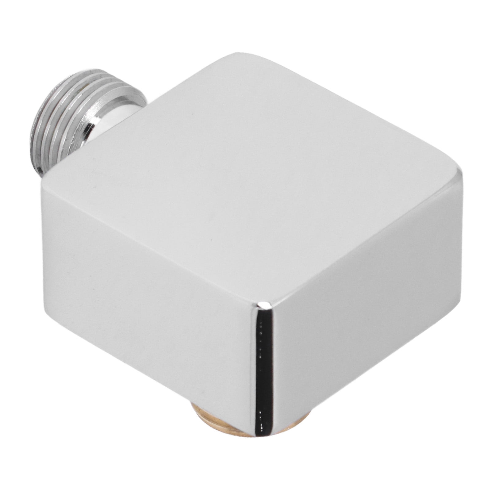 Chrome Finish Quadrate Shower Elbow, G1/2 Full Copper, Universal Wall ...