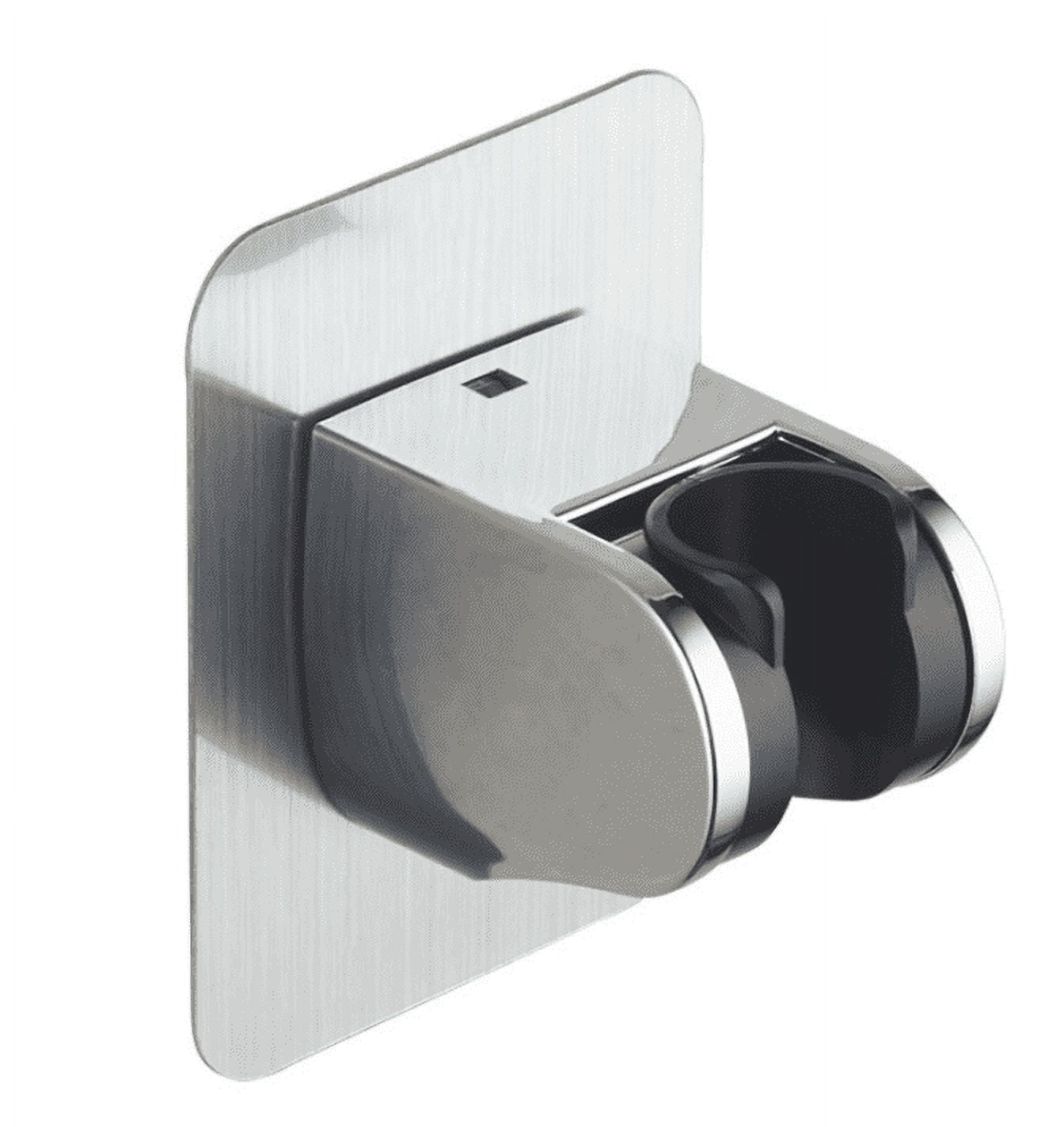 Chrome Finish Shower Head Mount, Angle Adjustable Wall Bracket For ...