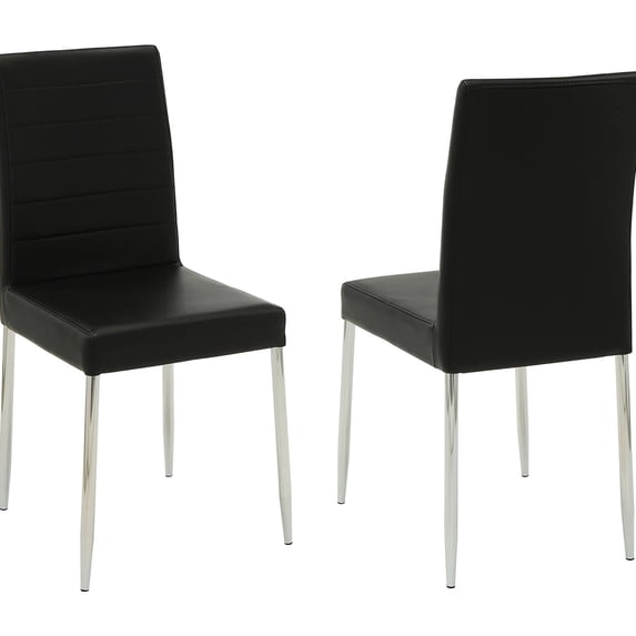 Chrome Finish Support / Stylish Dining Chairs for Room - Walmart.com