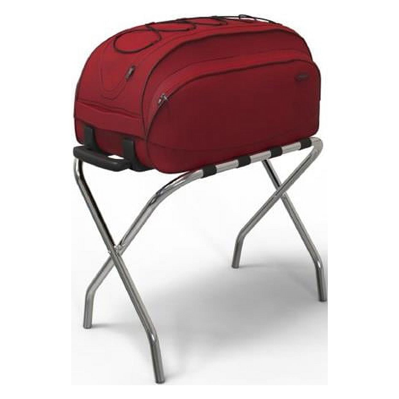 Chrome Folding Luggage Rack & Suitcase Stand - Walmart.com