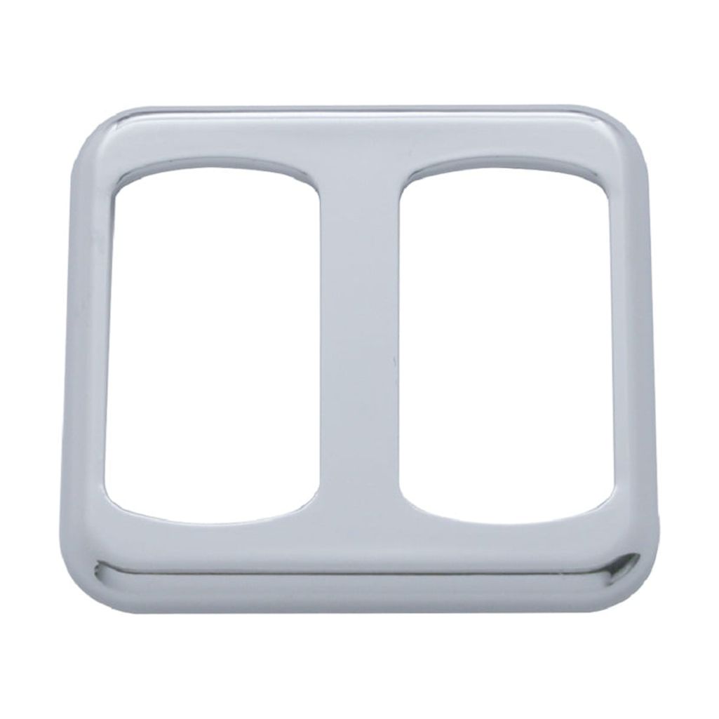 Chrome Freightliner Rocker Switch Trim - Double for Window Switch Panel ...