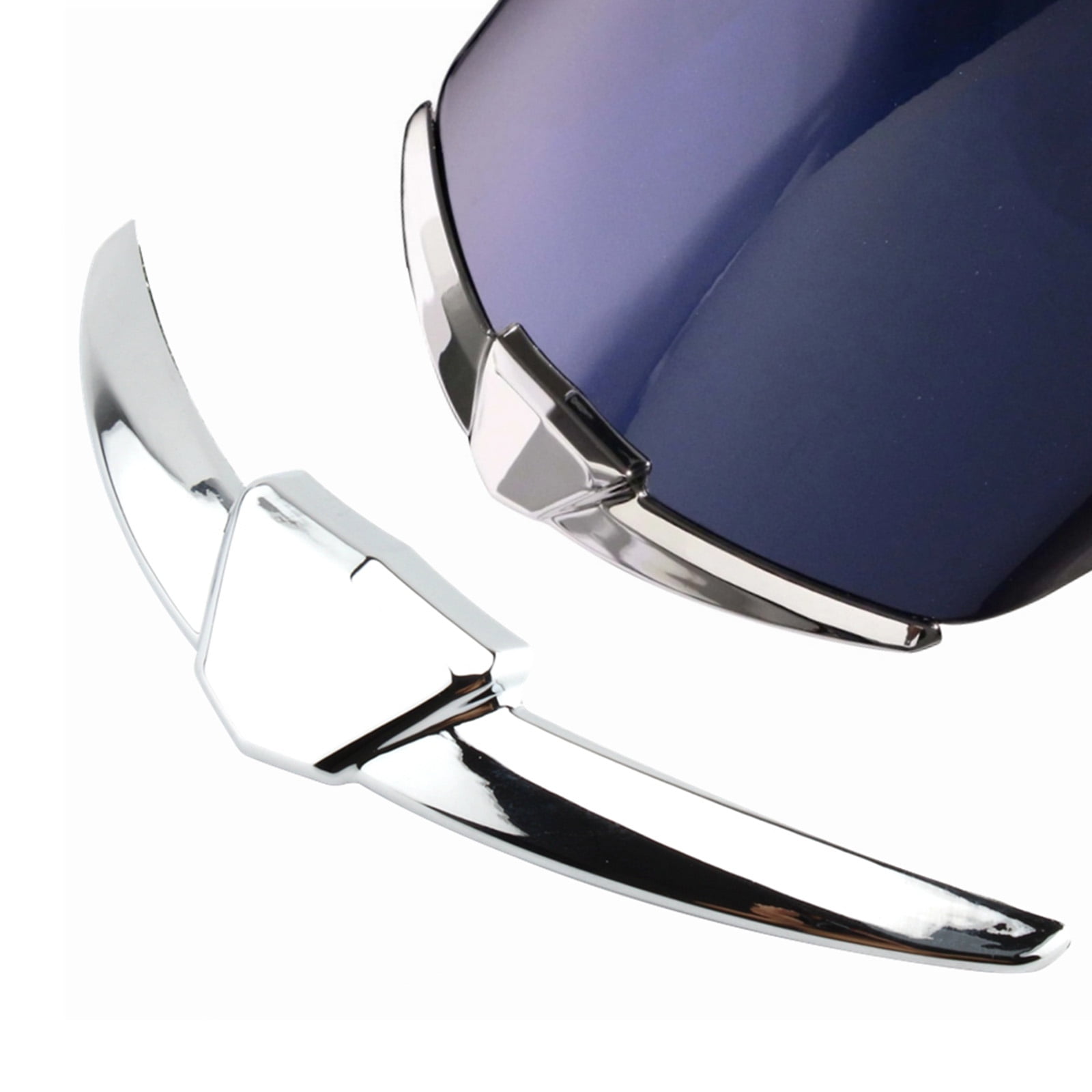 Chrome Front Fender Tip Trim Accent Case for Honda GL1800 Goldwing 1800 ...