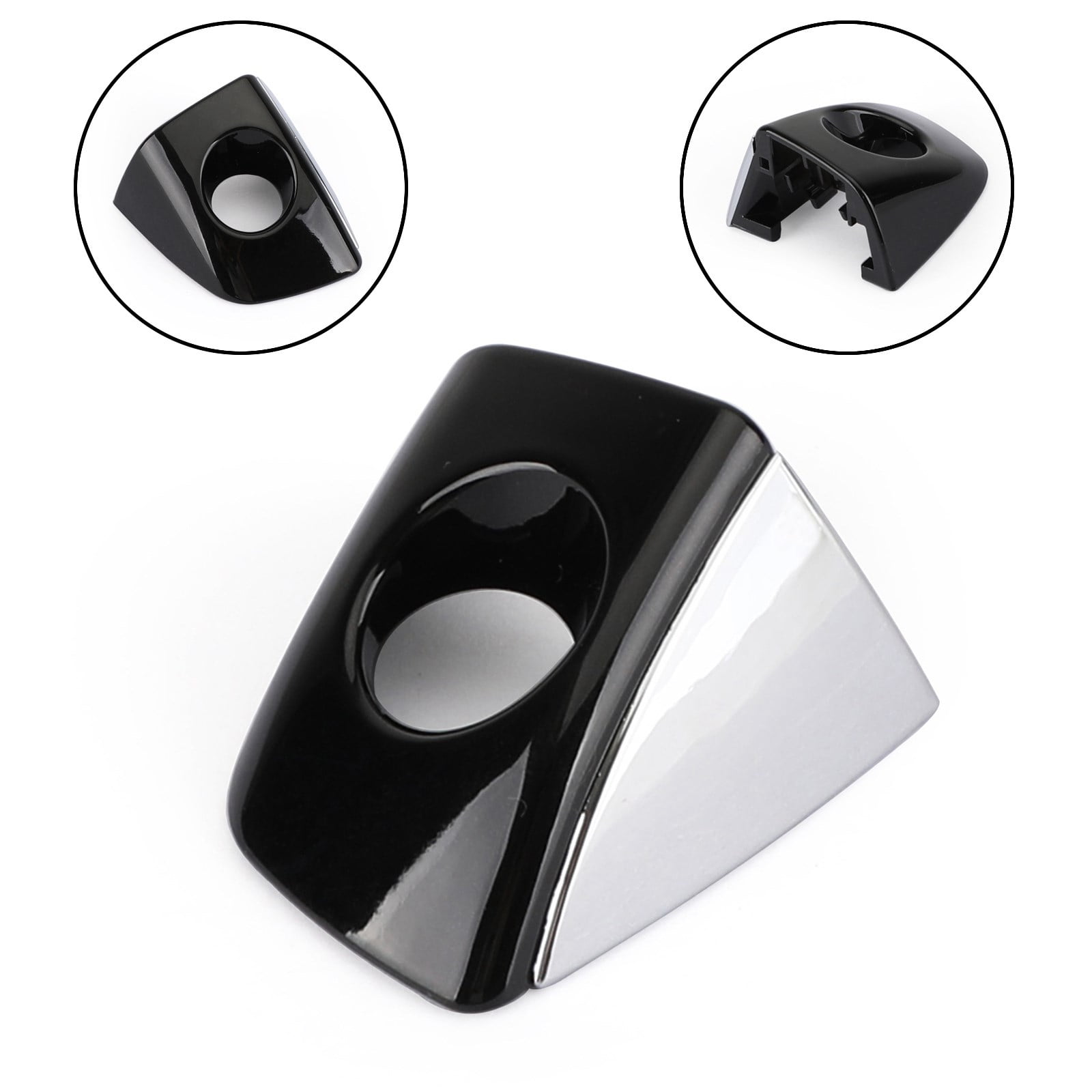 Chrome Front Left Cap Door Handle Key Hole Cover 4H1837879B For AUDI A6 ...