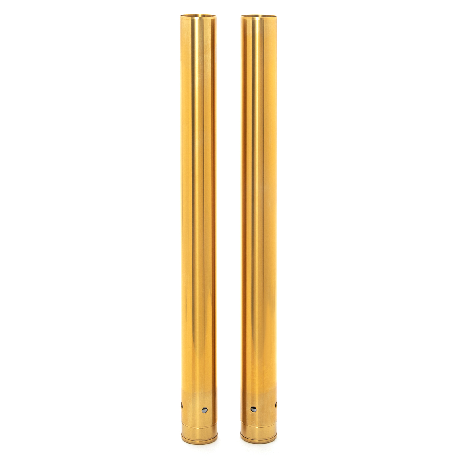 Chrome Gold 49mm 23 3/4 Fork Tubes for Harley Softail Street Bob FXBB ...