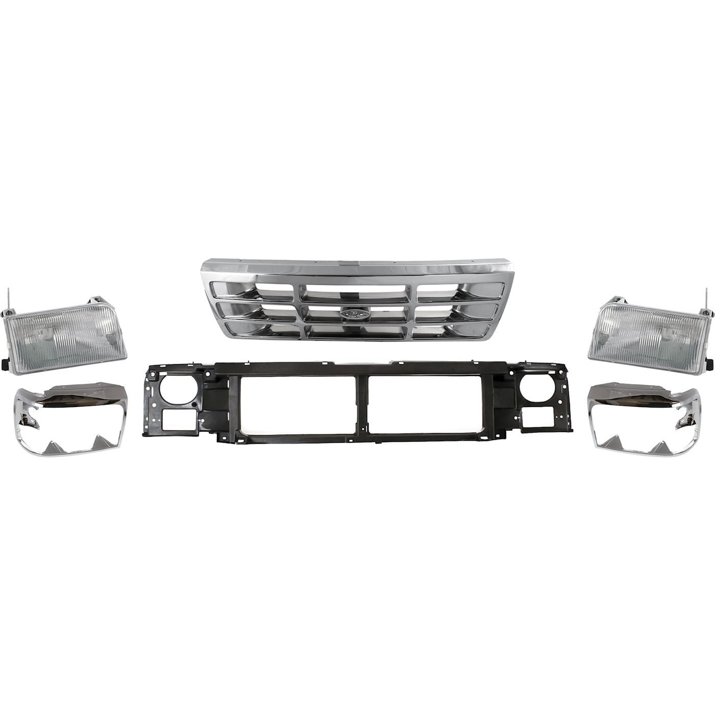 Chrome Grille for Ford for F-150, for F-250, for F-350 for Super Duty ...