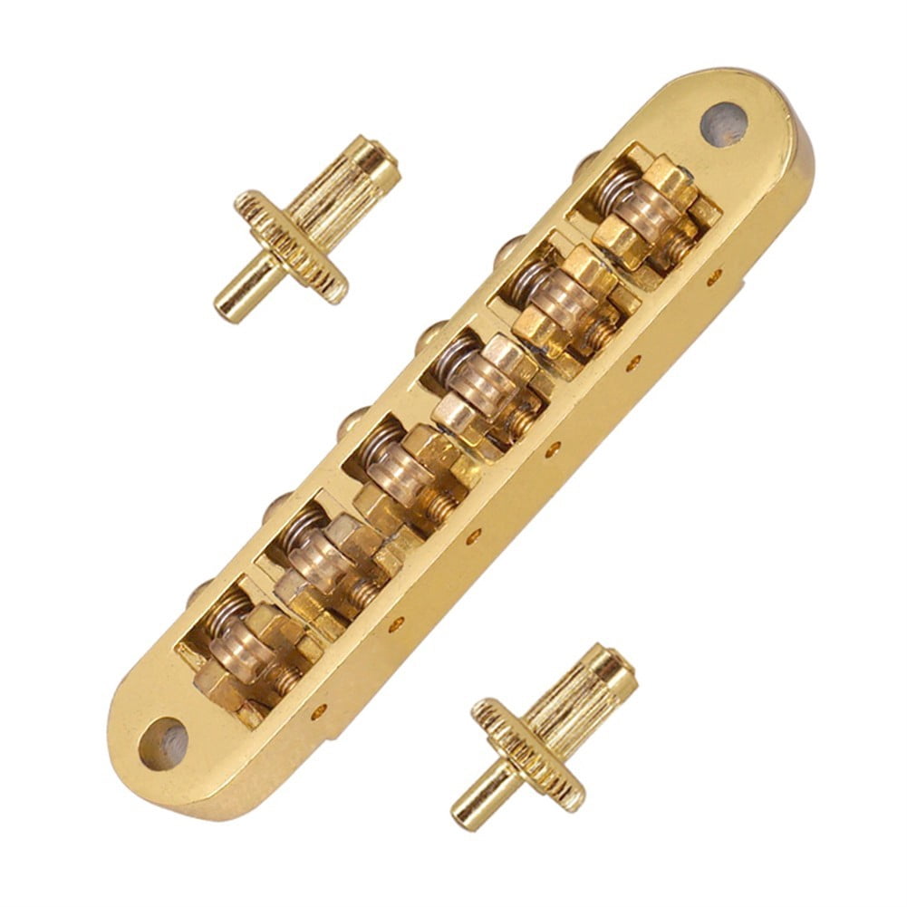Chrome Guitar Roller Saddle Bridge For Les Paul EPI Electric Guitars ...