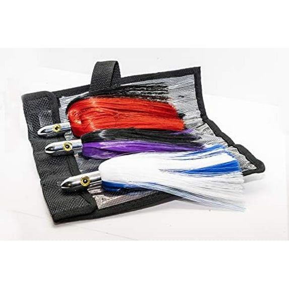 Chrome Head. Fishing Lure 7" Troll Over Ballyhoo. Catch Any Predatory ...